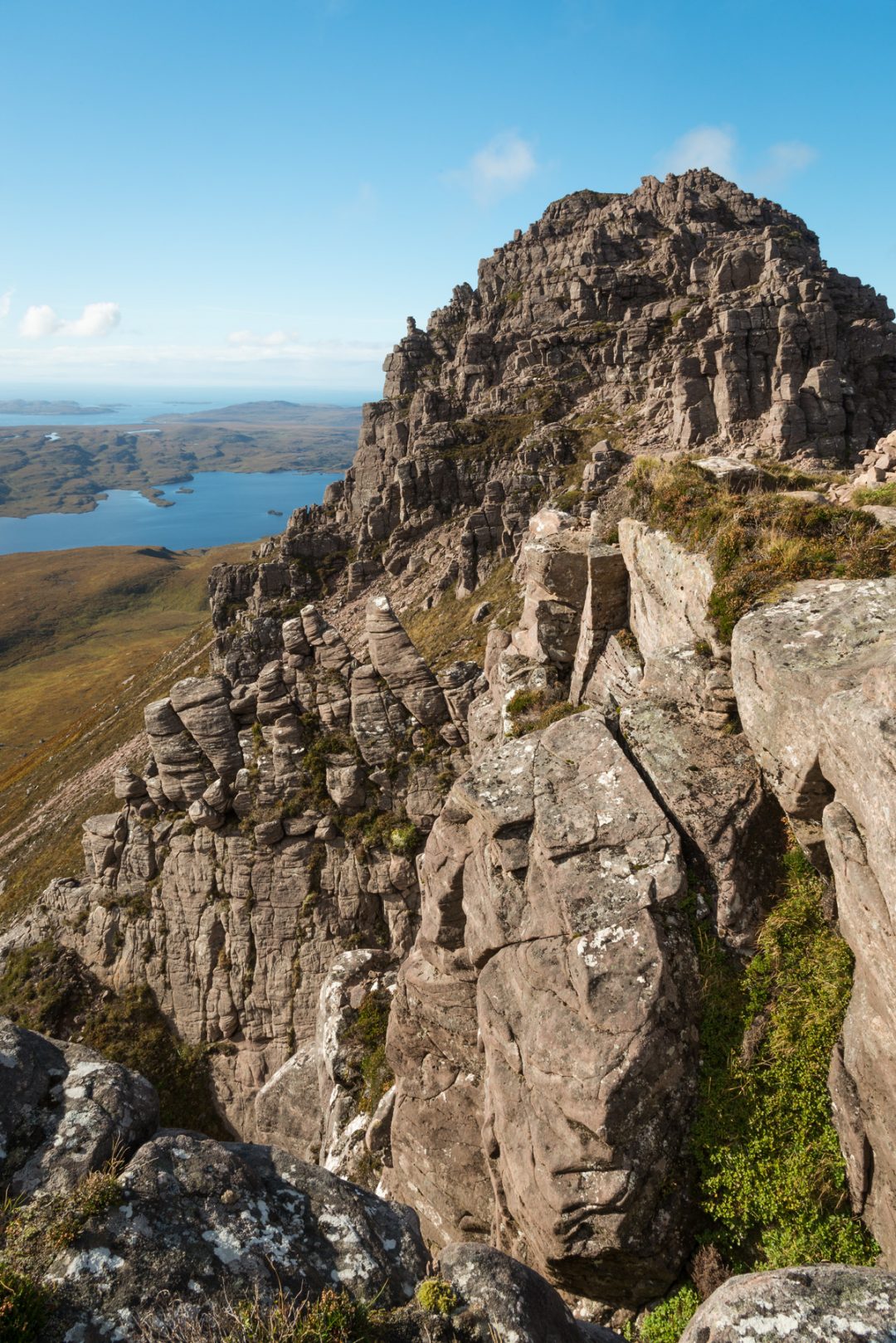 On Stac Pollaidh - Fotoreisen in Schottland